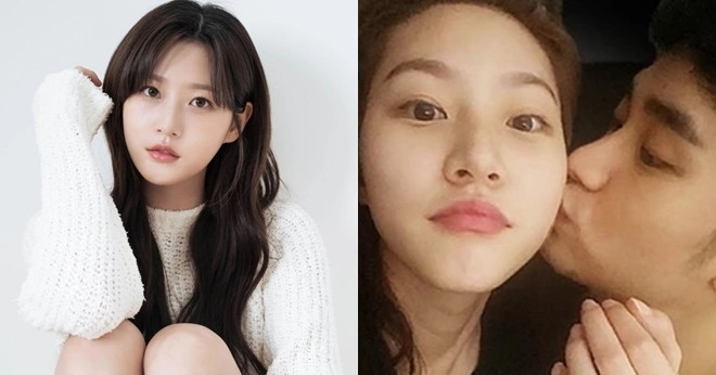 Lộ ảnh Kim Soo Hyun hôn má Kim Sae Ron và tin nhắn van xin thống khổ của cô