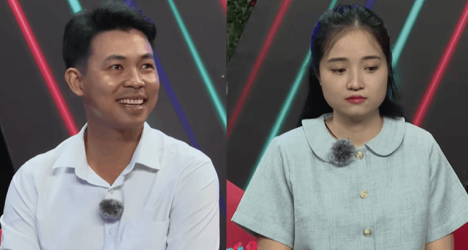 Cặp đôi được MC khen có tướng phu thê nhanh chóng bấm nút, hứa hẹn tương lai