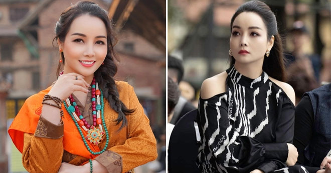 Nhan sắc mỹ nhân Hà thành đóng vai bà mẹ phim 'Mặt trời lạnh' ở đời thực