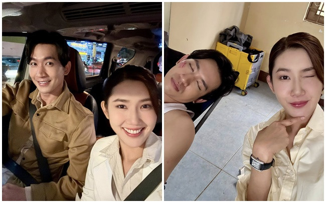 Thúy Ngân - Võ Cảnh 'tình bể bình' như chưa hề có chuyện chia li